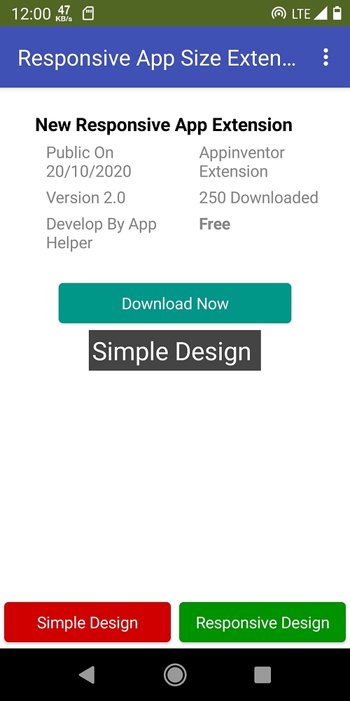 [Free] Responsive App Size Extension (Update V2.0) - Extensions - MIT ...