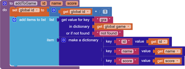 Update scoreboard using dictionary - MIT App Inventor Help - MIT App ...