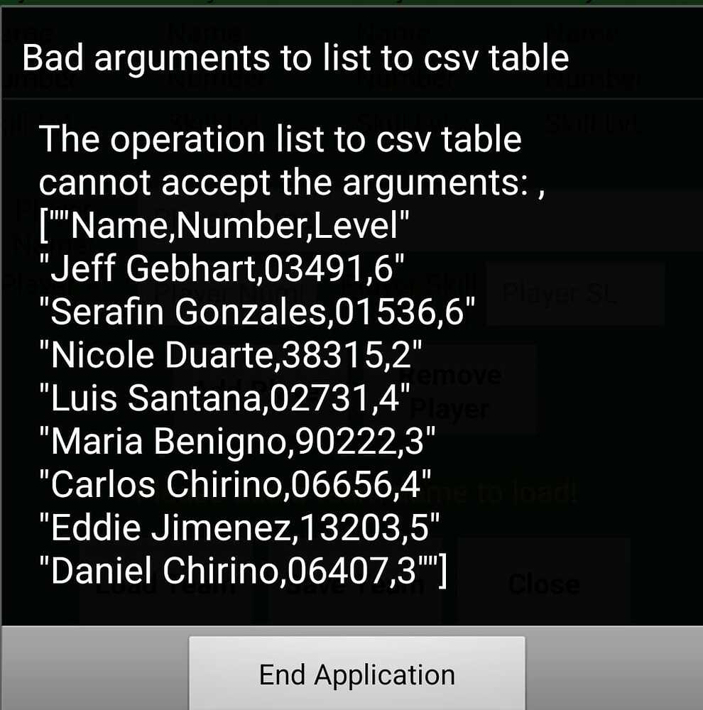 Opening csv file error - MIT App Inventor Help - MIT App Inventor Community