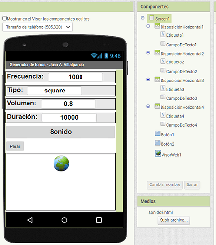 Tone generator with JavaScript. Frequencymeter with Arduino - Tutorials and Guides - MIT App ...