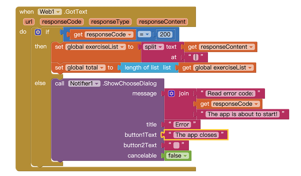 Php Mysql And Ai2 Web Component Problem Mit App Inventor Help Mit App Inventor Community