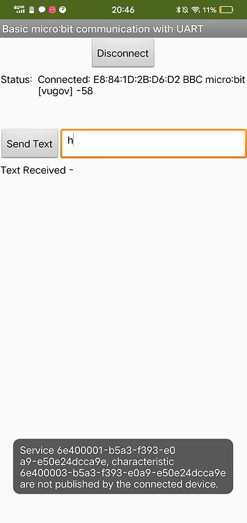 Bluetooth Sending Messages From App Inventor To Microbit Mit App