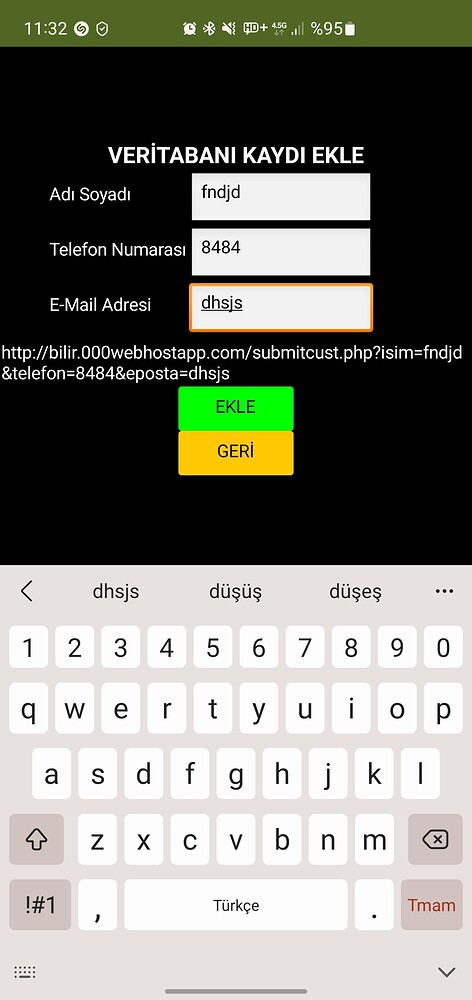 App Inventor 2 Php Mysql Apps Mit App Inventor Help Mit App Inventor Community