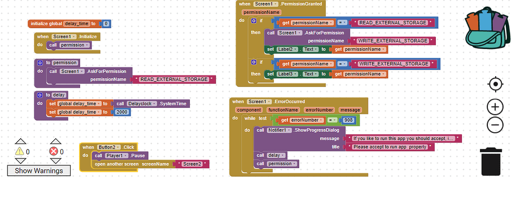 Permissions help - MIT App Inventor Help - MIT App Inventor Community