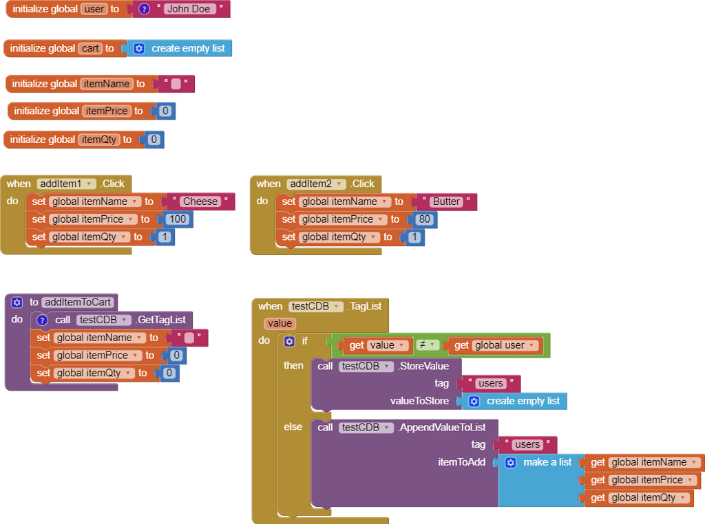 Help With Storingaccessing Items In Database Clouddb Mit App Inventor Help Mit App