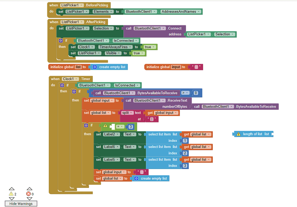 I want to check the length of a list (with pic) - MIT App Inventor Help ...