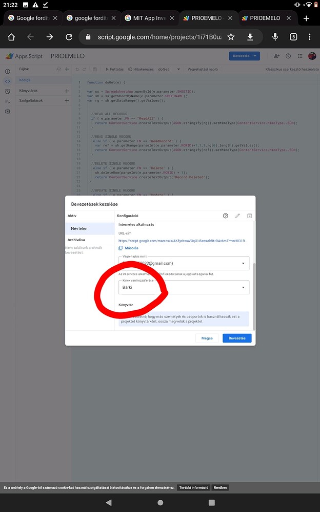 Data read modify Googlesheet Sheet3 - #13 by TIMAI2 - MIT App Inventor ...