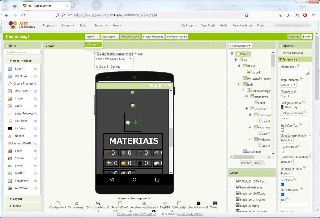 Cool game we made for school work - App Showcase - MIT App Inventor ...