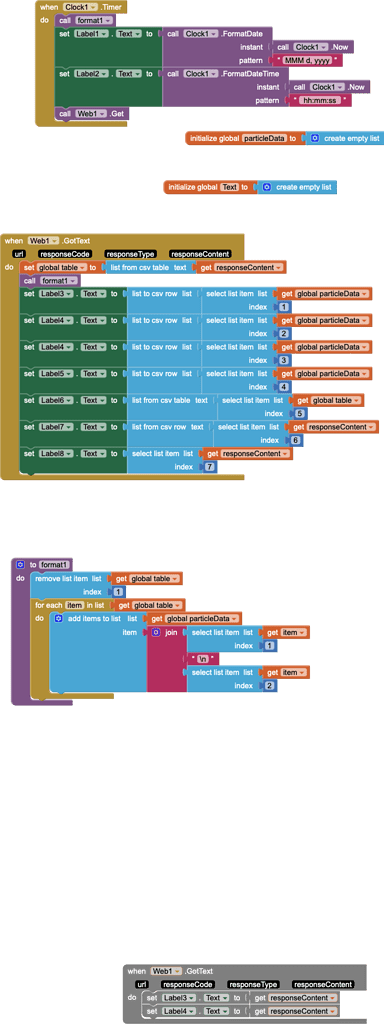 Csv file cell data to display in label - MIT App Inventor Help - MIT ...