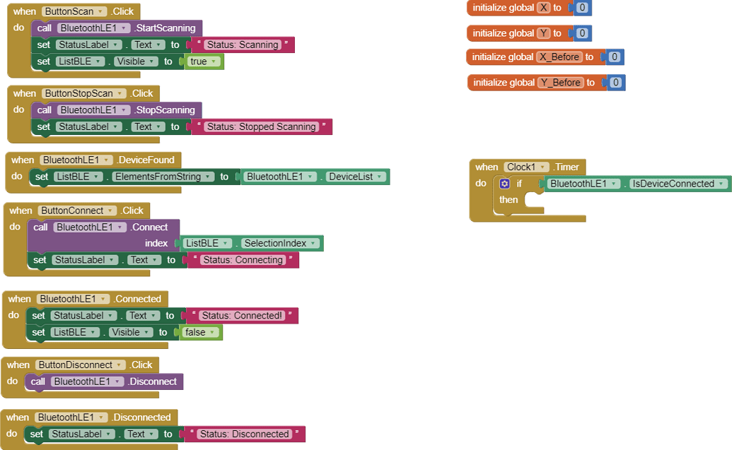 First MIT App Inventor Project - Arduino BLE - Internet of Things - MIT ...
