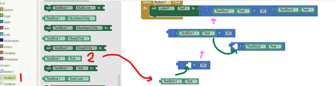 How to use the blocks to create a calculation - MIT App Inventor Help ...