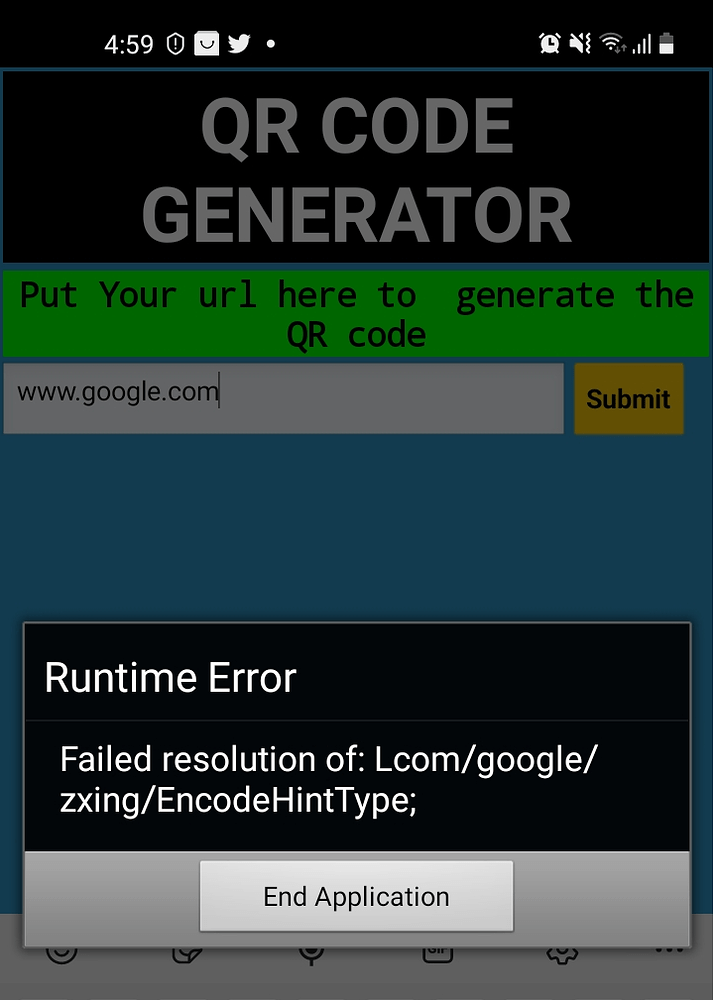 Qr code generator - App Showcase - MIT App Inventor Community