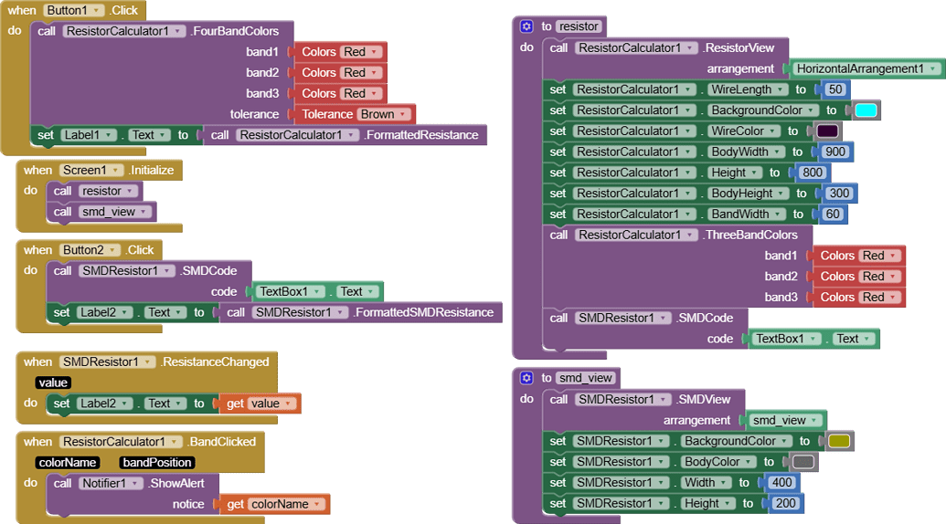 ResistorCalculator - Resistor Calculator and Draw a resistor with color ...