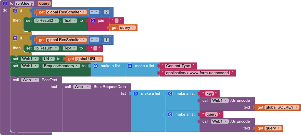 Set Variable with the Result of a SQL Select - MIT App Inventor Help ...