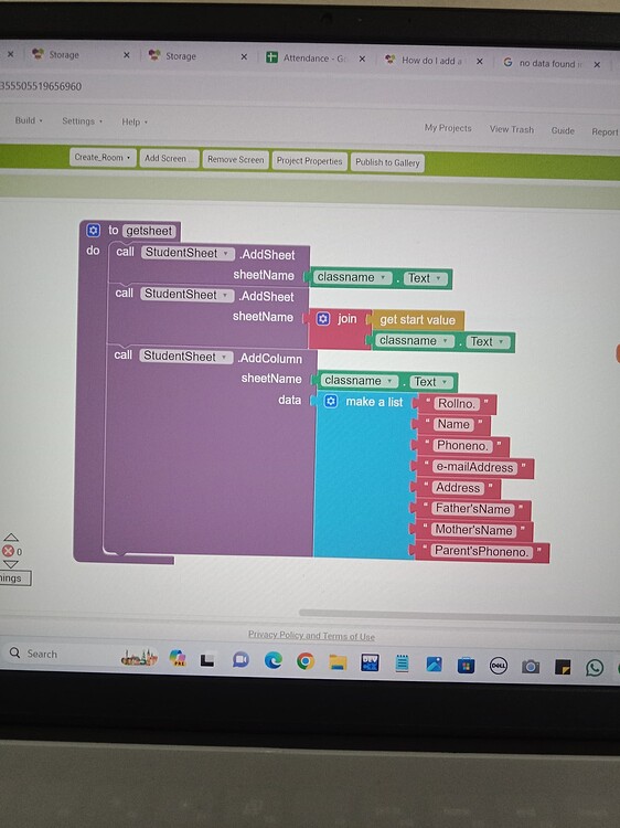 Add column in built in Google sheets - MIT App Inventor Help - MIT App Inventor Community