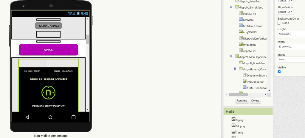 Test iOS. Problem with Width-Percent Layouts - App Inventor for iOS ...