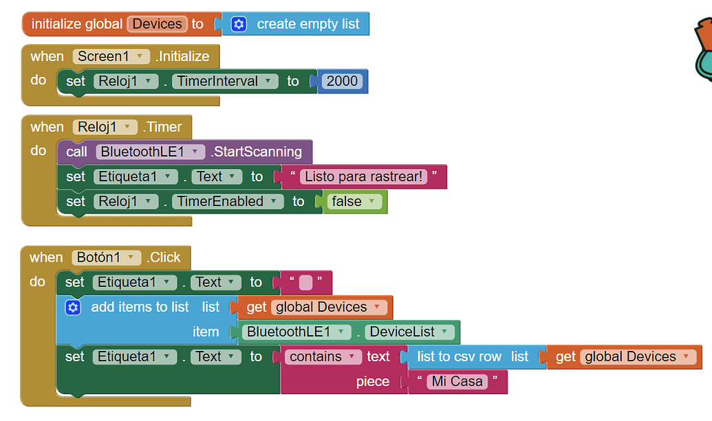 BLE list of devices - MIT App Inventor Help - MIT App Inventor Community