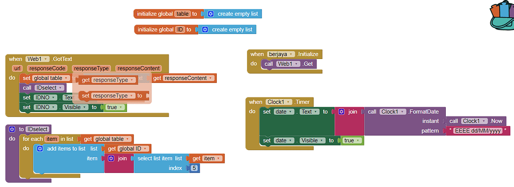 Read cell data from new append row in google sheet - MIT App Inventor Help - MIT App Inventor ...