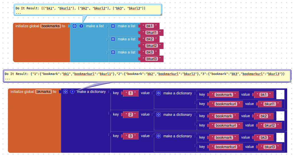 What is the best way to make a parallel list? - MIT App Inventor Help - MIT App Inventor Community