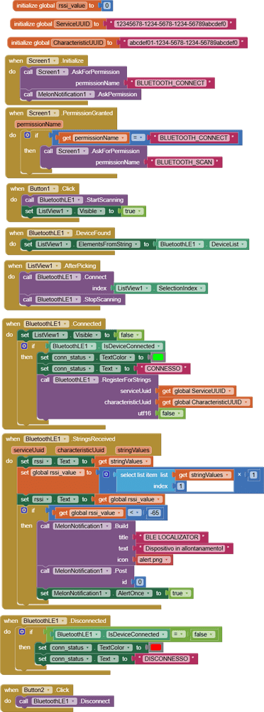 Send BLE data trough BLE with Arduino RP 2040 Connect - MIT App ...