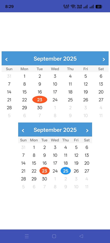 CalendarView : Calendar with notes - Extensions - MIT App Inventor ...