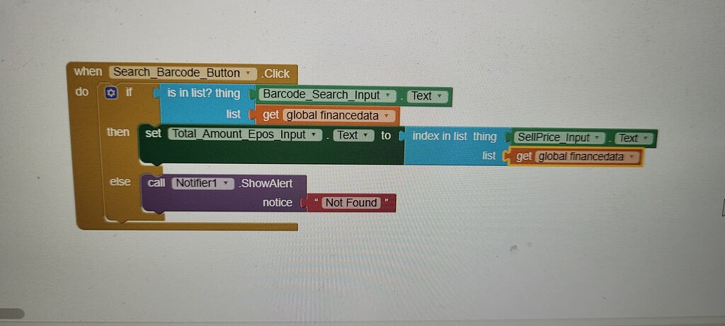 Search List To Get Index Value Mit App Inventor Help Mit App Inventor Community