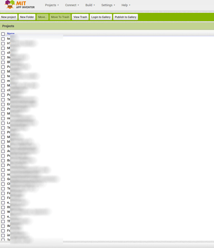 Bug n194 - not possible to scroll to the bottom of the projects list - Bugs and Other Issues ...