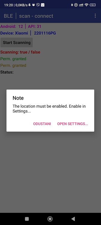Can't see bluetooth device list - MIT App Inventor Help - MIT App Inventor Community