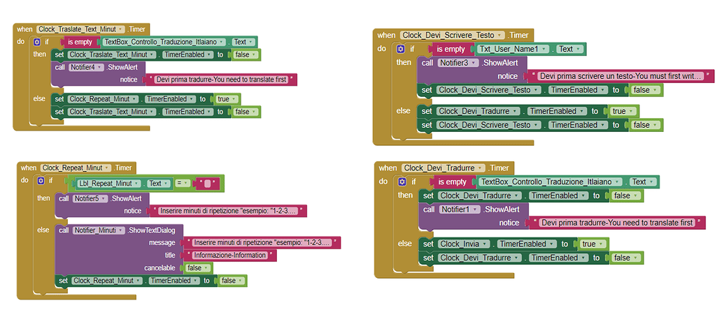 Block sequence error - MIT App Inventor Help - MIT App Inventor Community