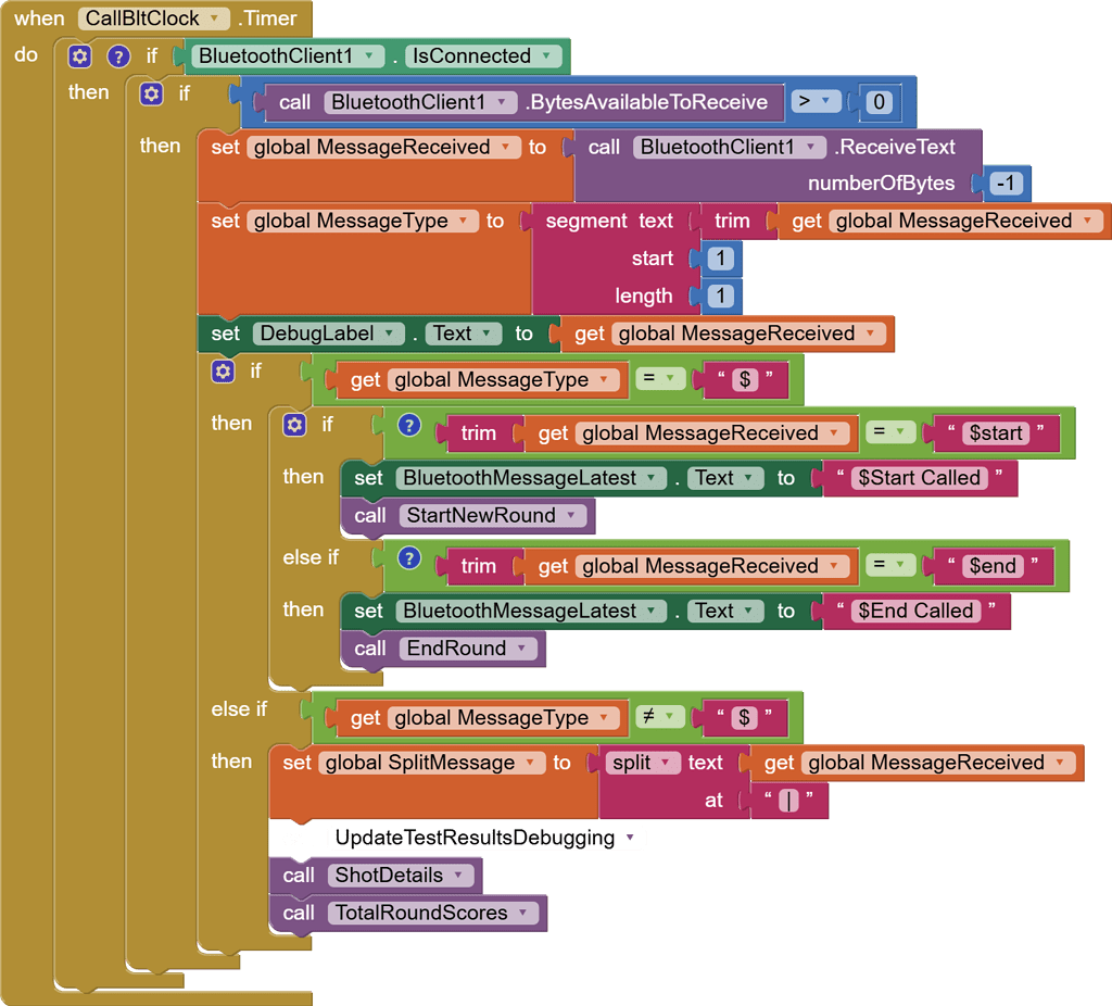 Some Bluetooth messages result in error and others work - MIT App Inventor Help - MIT App ...