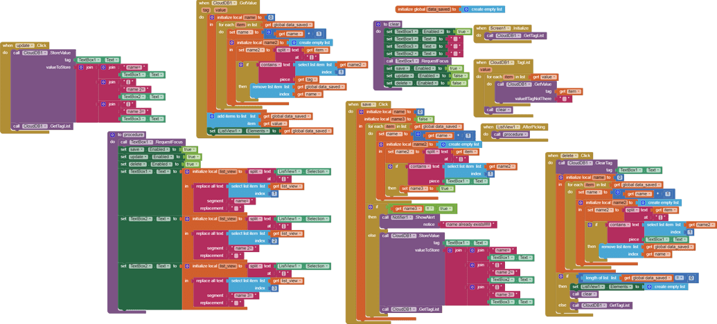 Save Data With Cloud Db Mit App Inventor Help Mit App Inventor