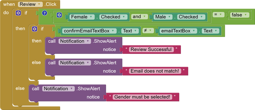 How do I validate the following correctly? - MIT App Inventor Help ...