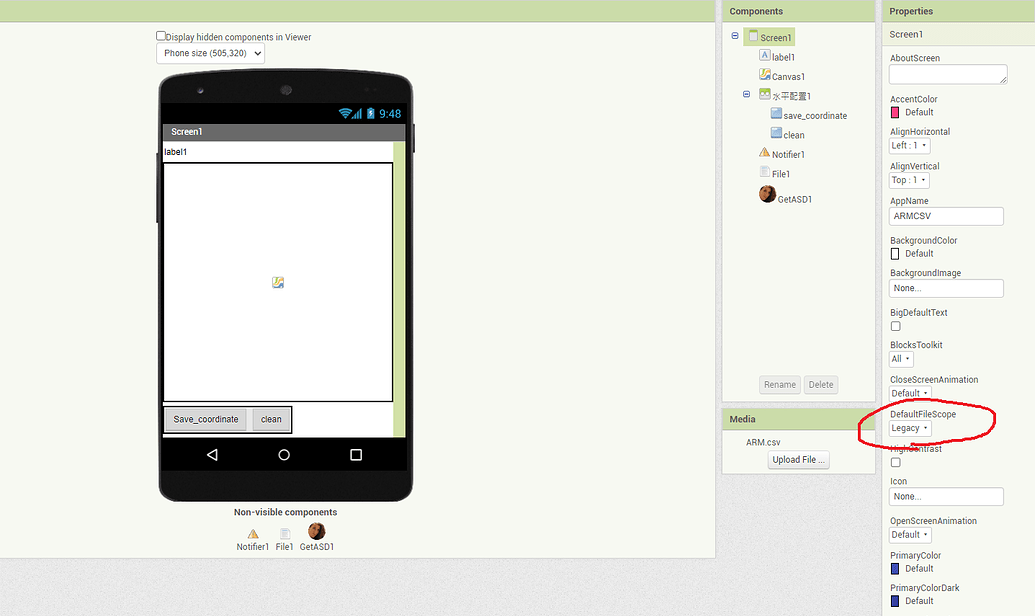 Can't search and save csv files? - File component - FileScope (Android11) - MIT App Inventor ...