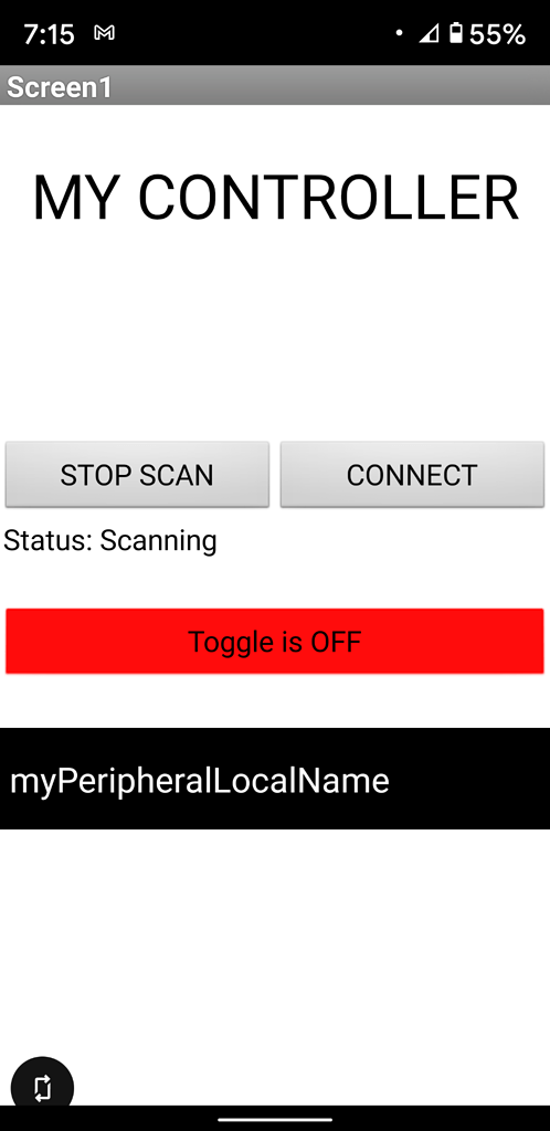 How to create a Bluetooth Device list that shows characteristics as ...
