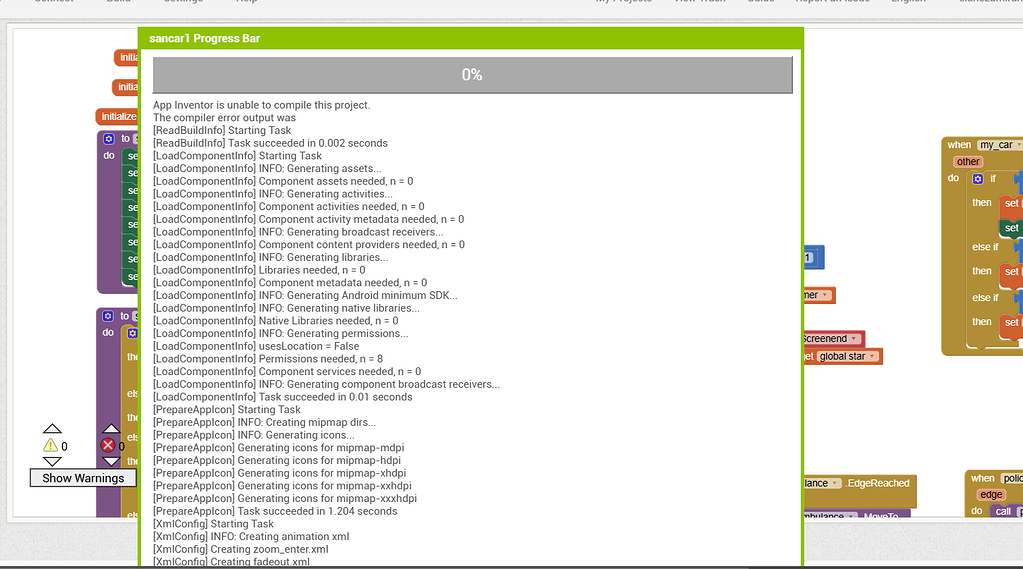 Cause of error during output - MIT App Inventor Help - MIT App Inventor ...