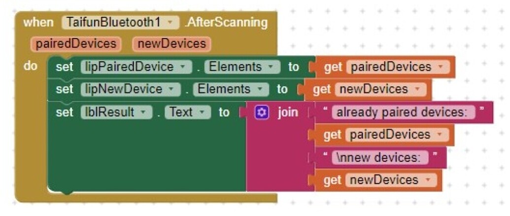 Question about TaifunBluetooth extension - MIT App Inventor Help - MIT App Inventor Community