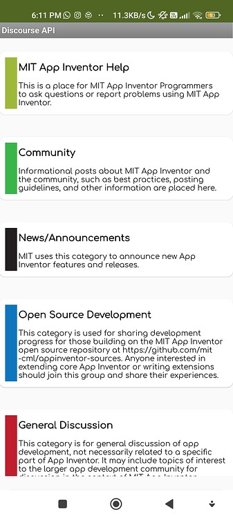 [HOWTO] 💬 Discourse API + App Inventor Implementation - Tutorials and Guides - MIT App Inventor ...