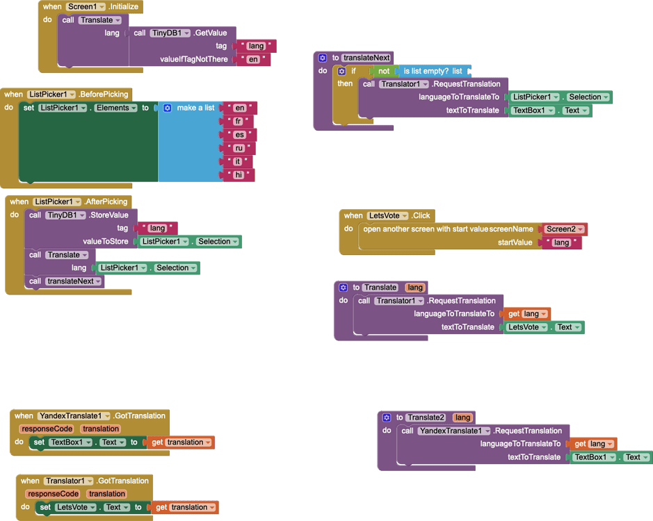 Translating multiple text boxes and buttons - MIT App Inventor Help ...