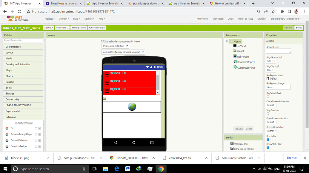 How do I preview pdf from google drive in a web viewer? - MIT App ...