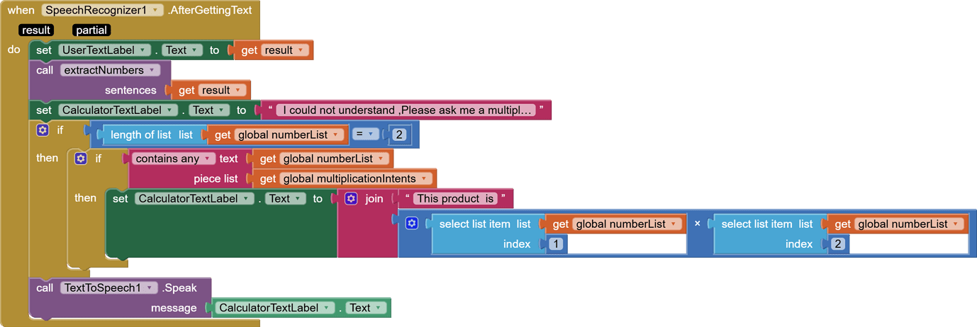 Voice Calculator - MIT App Inventor Help - MIT App Inventor Community