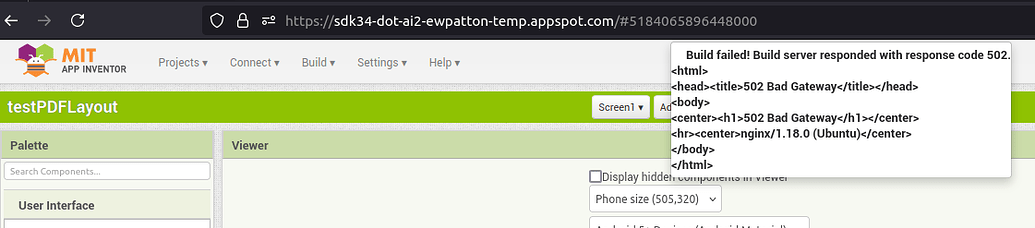 Technical Preview: Android SDK 34 Update - News/Announcements - MIT App ...