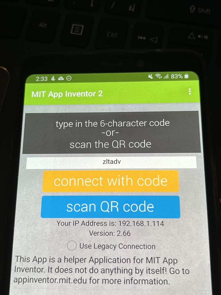 AI Companion can't connect - MIT App Inventor Help - MIT App Inventor ...