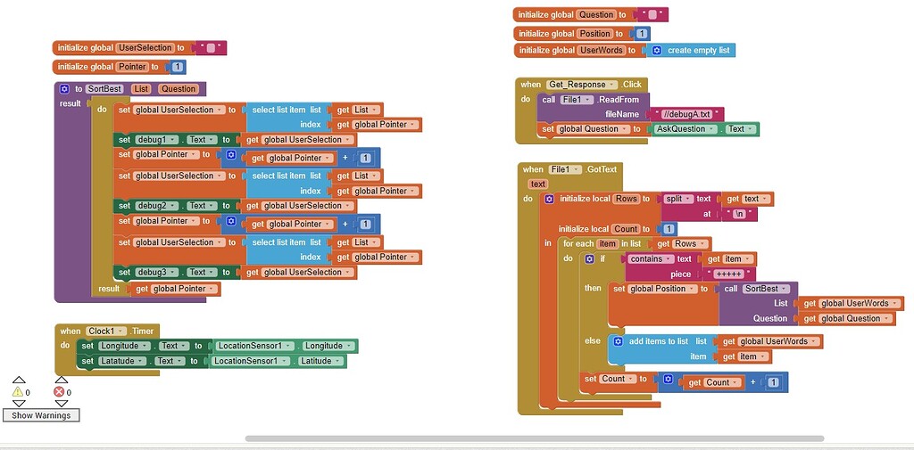 Having Issues With Nested Lists Mit App Inventor Help Mit App Inventor Community