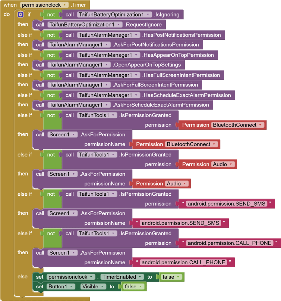 Tutorial for a sequence of permissions? - MIT App Inventor Help - MIT ...