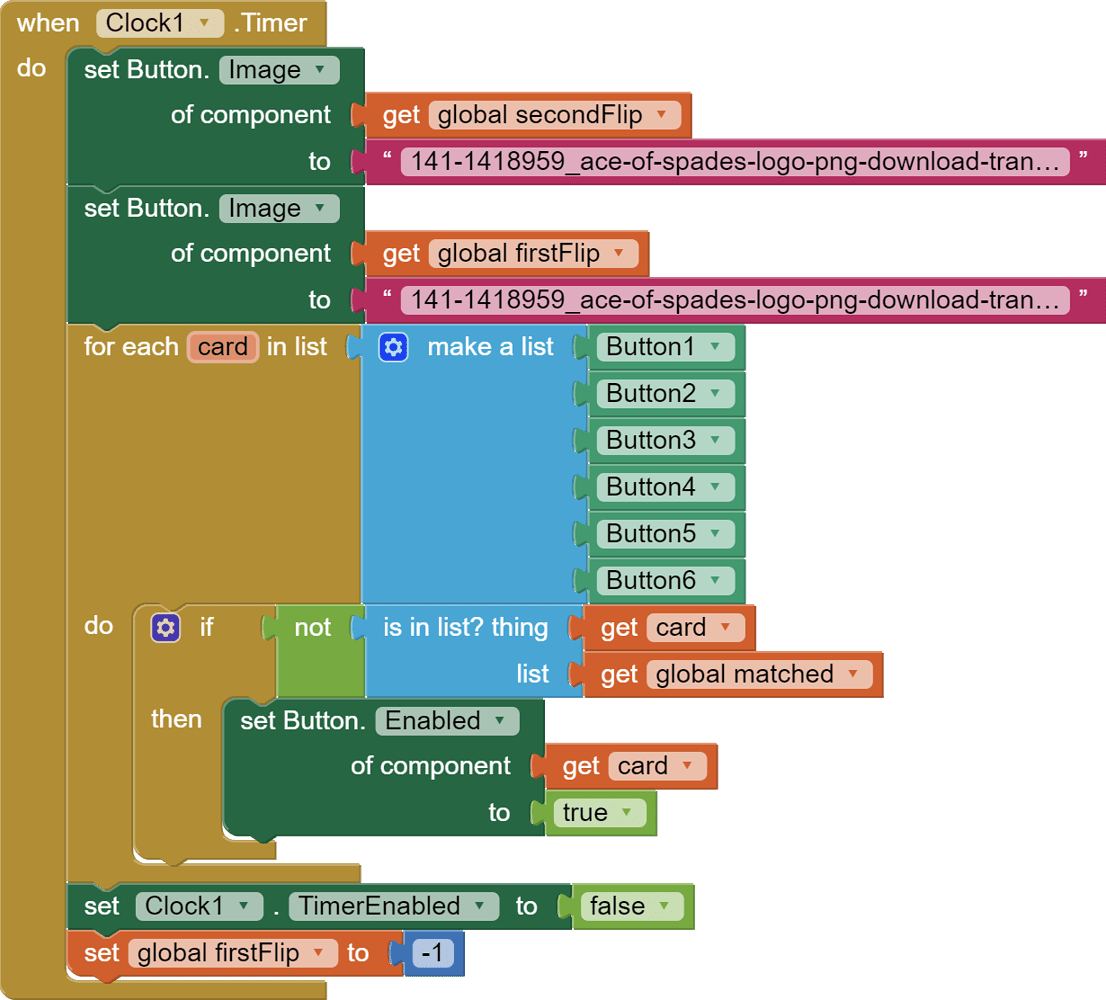 Memory Game for Class - MIT App Inventor Help - MIT App Inventor Community