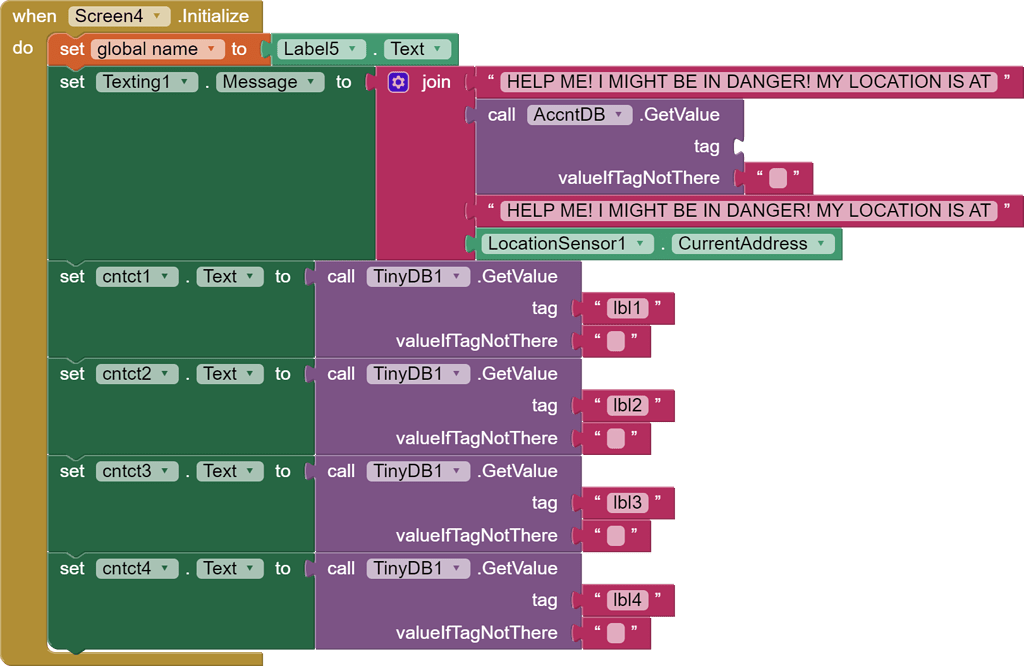 Getting data from tinyDB to another screen - MIT App Inventor Help - MIT App Inventor Community
