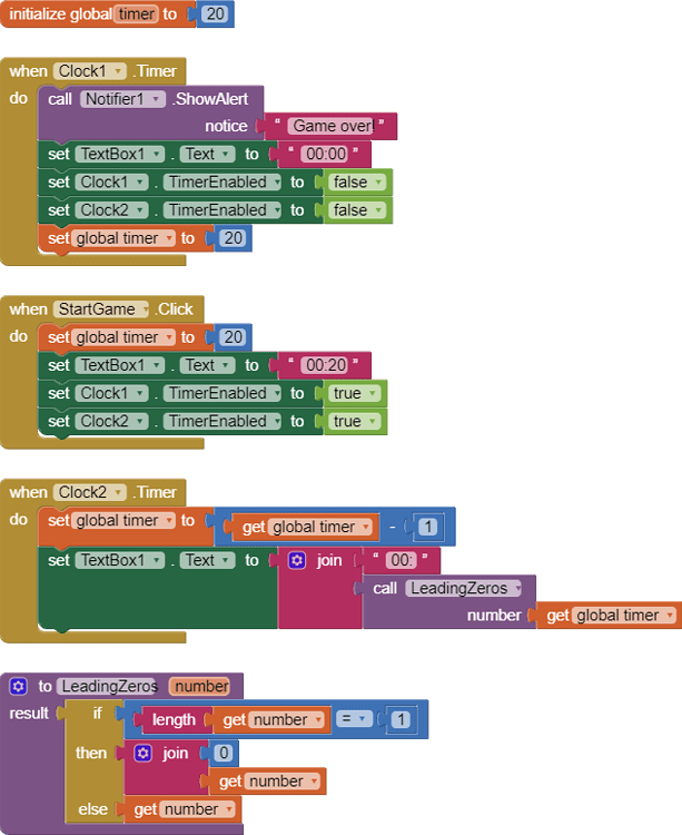 Need timer for ping pong game - MIT App Inventor Help - MIT App ... Need timer for ping pong game - MIT App Inventor Help - MIT App ...