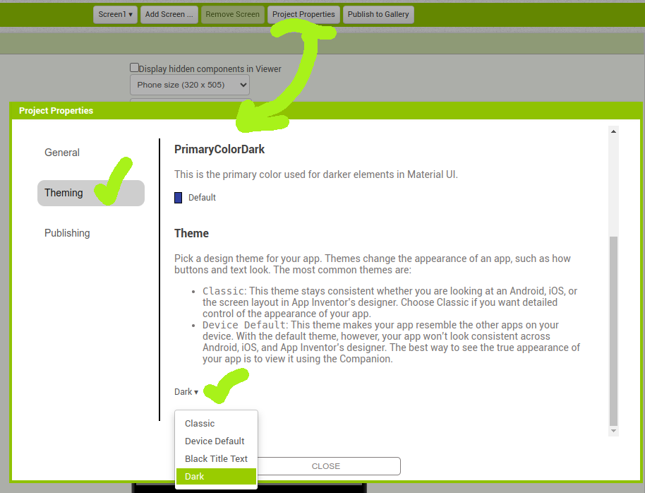 🟧 Spinner Setup - Tutorials and Guides - MIT App Inventor Community