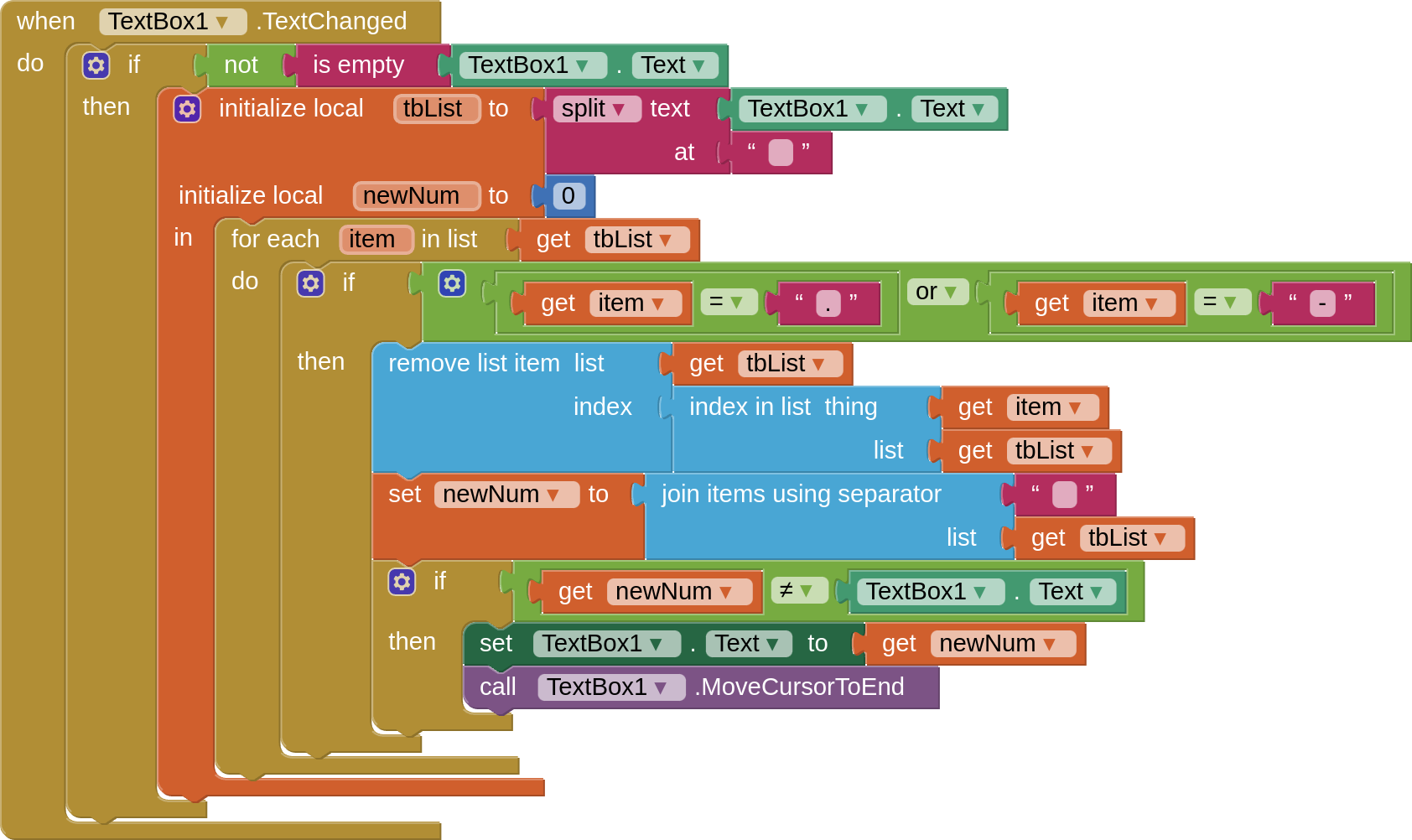 How Do You Avoid Write Decimals In The Text Field Mit App Inventor Help Mit App Inventor