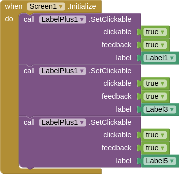 Professional Looking Tab (Android Default Similar Style) creation in vanilla App Inventor ...